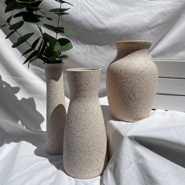 Stone Vase - Etsy