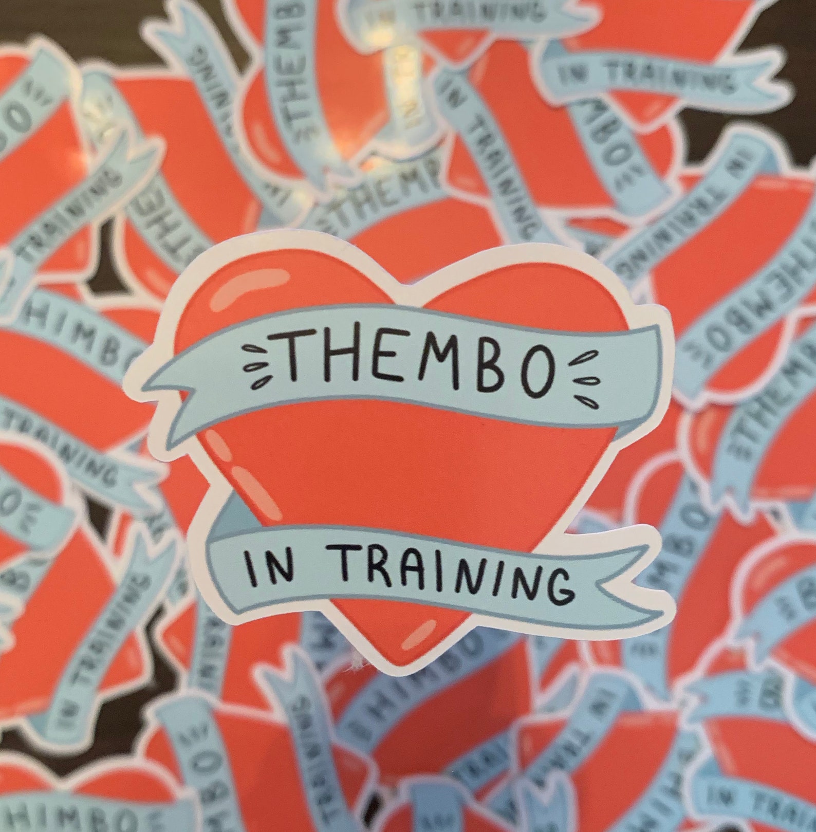 Himbo Bimbo Thembo in Training Stickers - Etsy