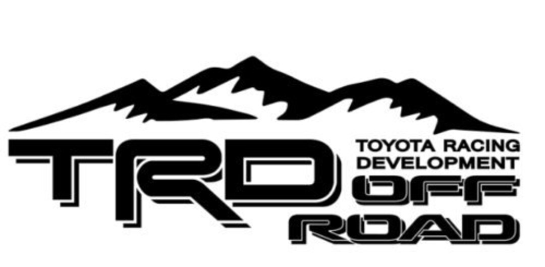 TRD Offroad Decal - Etsy