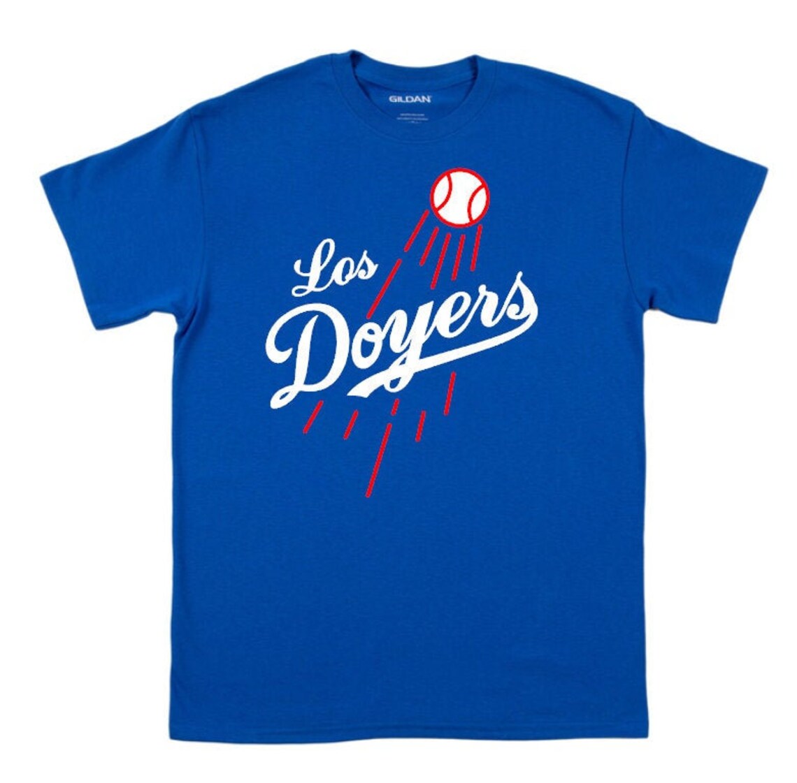 Los Doyers LA Dodgers Baseball T-shirt - Etsy