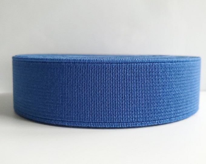 Elastic 1 Inch 25mm Elastic Band Sky Blue Color Solid Colored Elastic ...