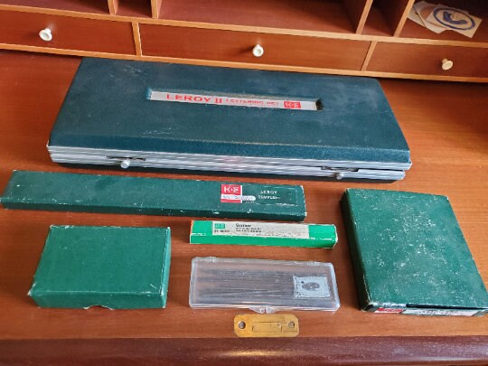 Leroy Lettering Set for sale | Only 3 left at -70%