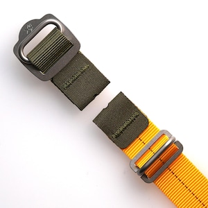 Hawkrigger Airborne, 2 Piece, Yellow/green Watch Strap: Military ...