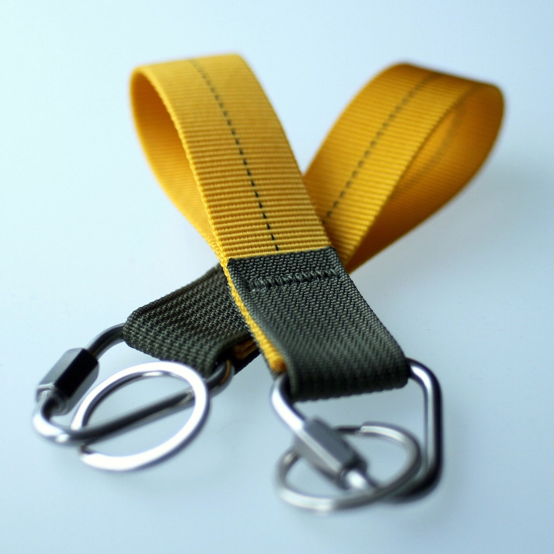 Hawkrigger Delta Key Fob Stainless Hardware Nylon Webbing - Etsy