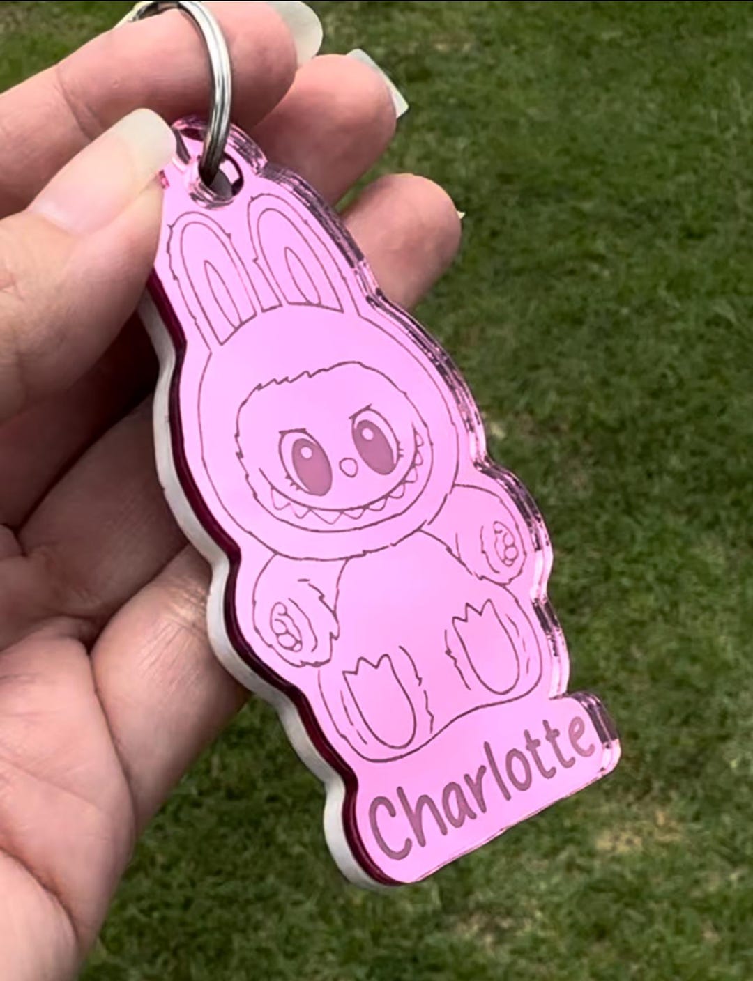 Labubu Tag With Personalized Name - Etsy