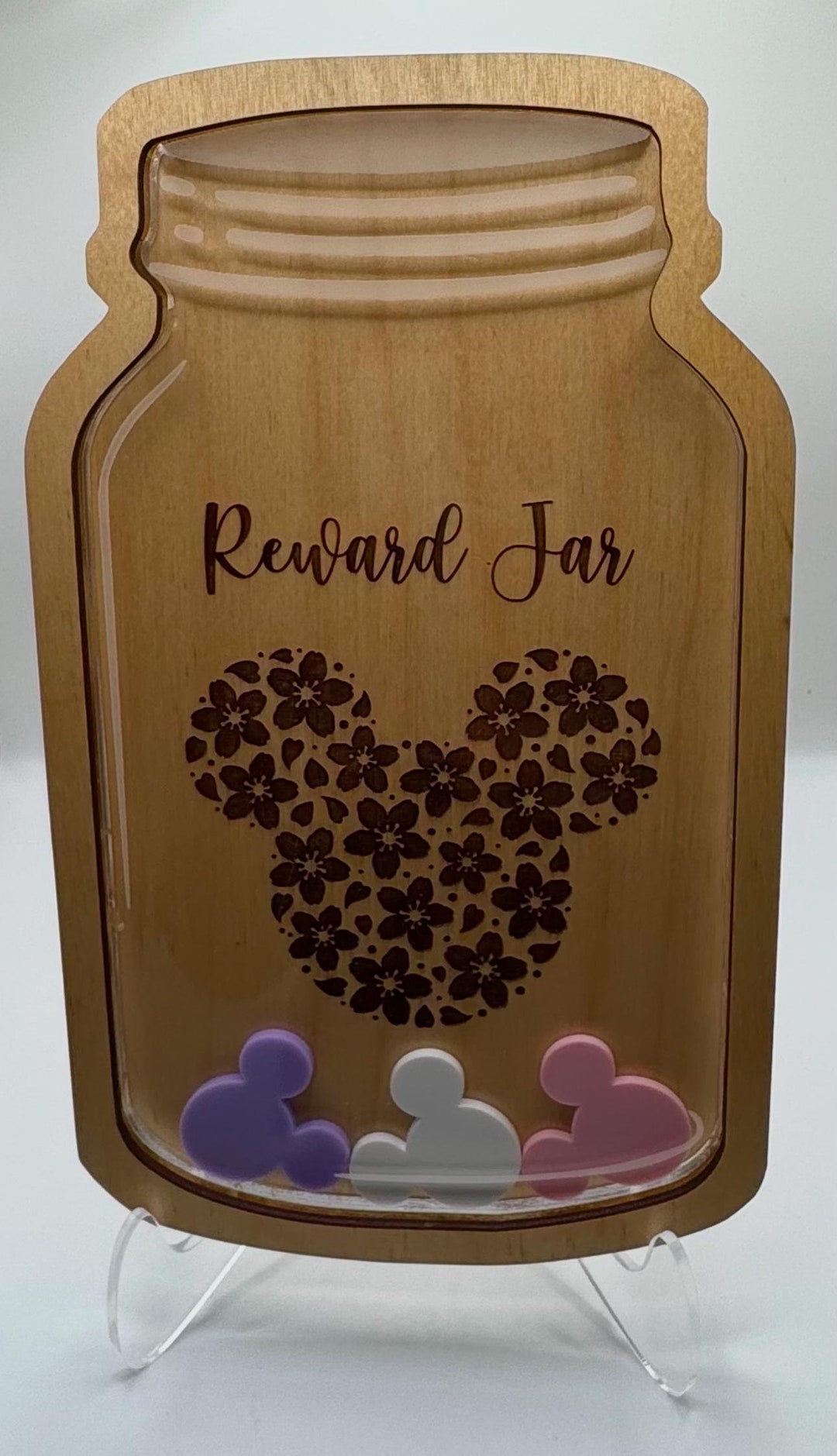 Sakura Minnie Mouse Reward Jar - Etsy