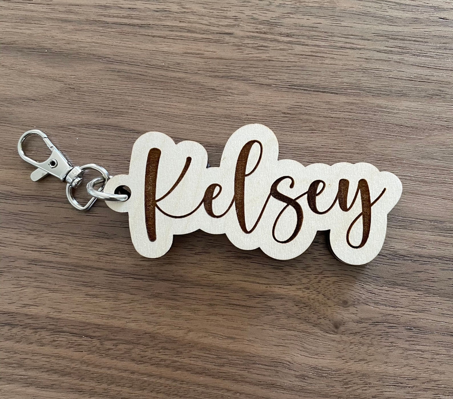 Personalized Wooden Keychains - Etsy