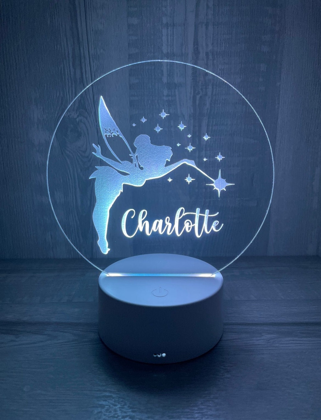 Fairy LED Night Light With Personalized Name - Etsy