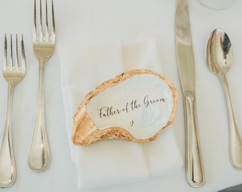 Shell Name Cards - Etsy