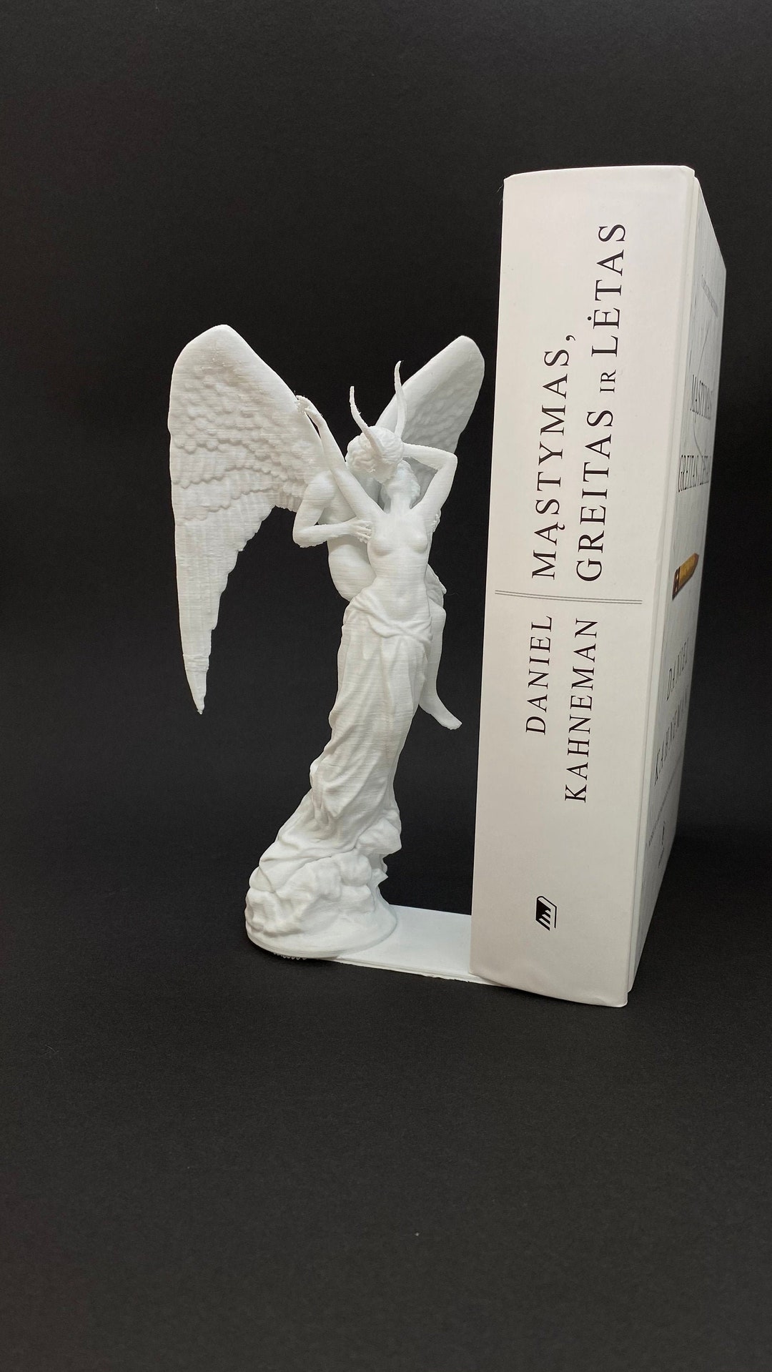 Angel and Devil Kiss Bookend / 3D Printed - Etsy