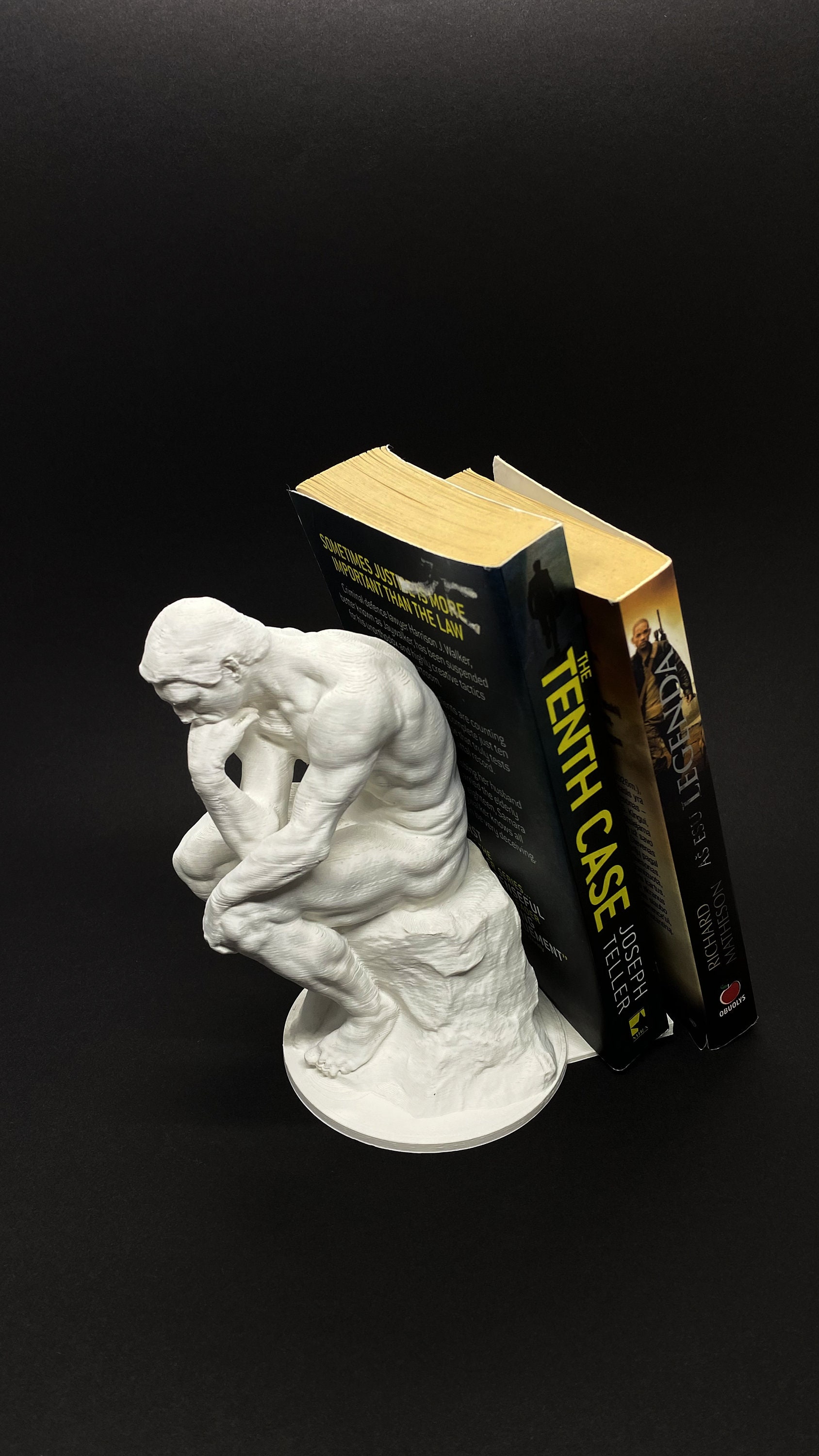 The Thinker Statue Bookend / 3D Printed - Etsy