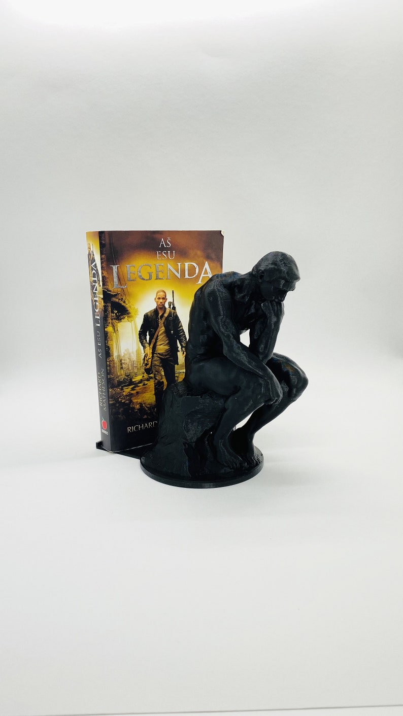 The Thinker Statue Bookend / 3D Printed - Etsy