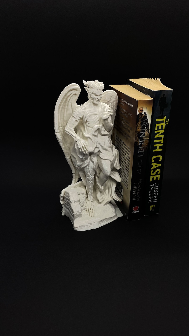 Angel and Devil Bookend / 3D Printed - Etsy