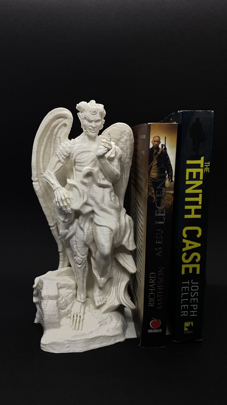 Angel and Devil Bookend / 3D Printed - Etsy