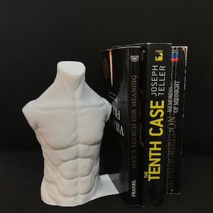 Male Torso Statue Bookend / 3D Printed - Etsy