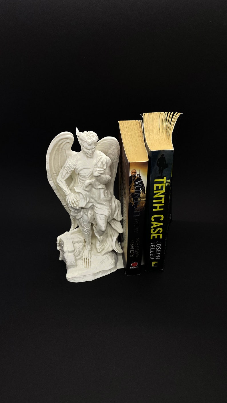 Angel and Devil Bookend / 3D Printed - Etsy