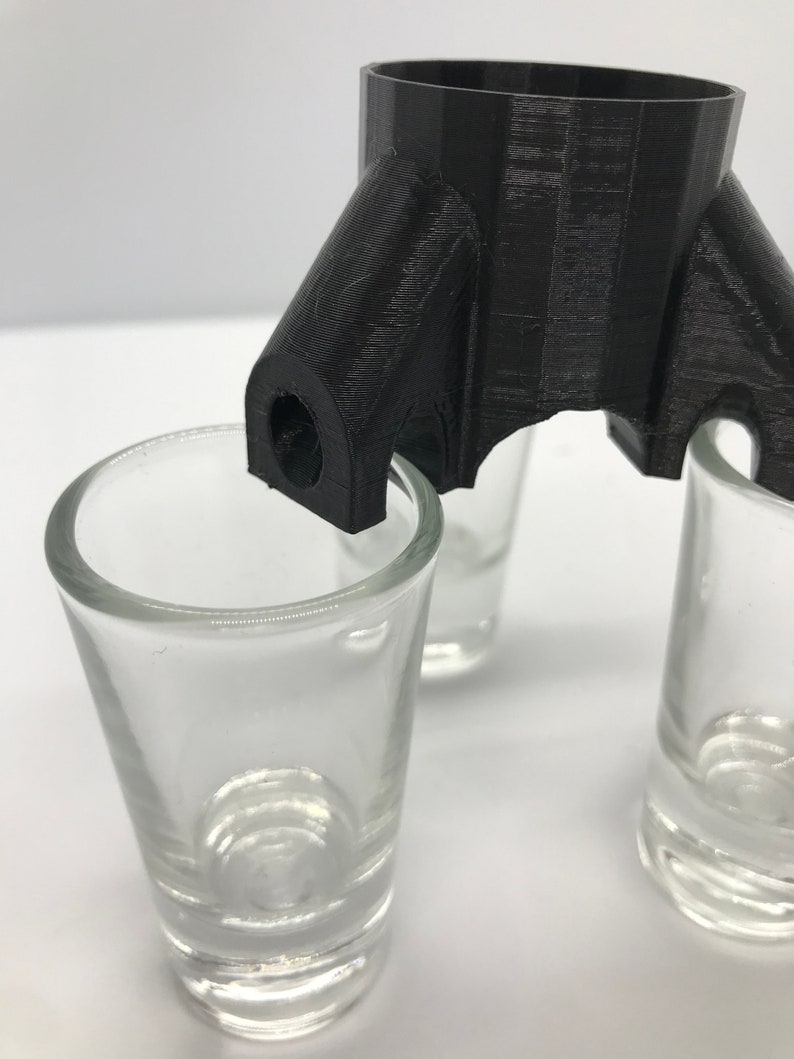 3-way SHOTS Dispenser / Party / 3D Printed - Etsy