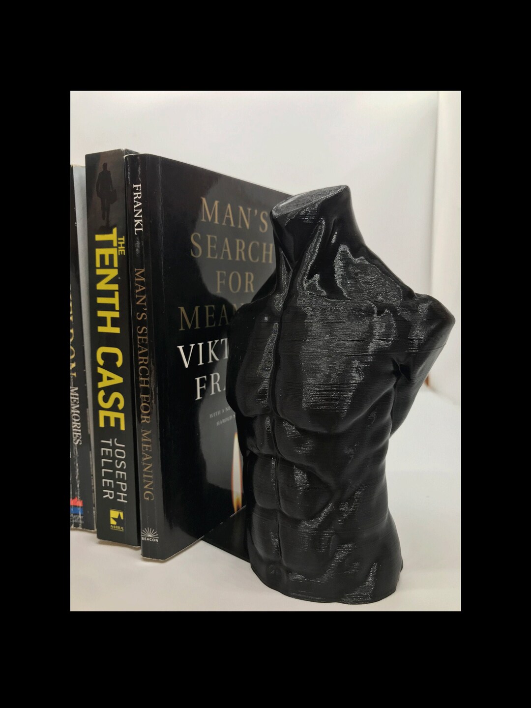 Male Torso Statue Bookend / 3D Printed - Etsy
