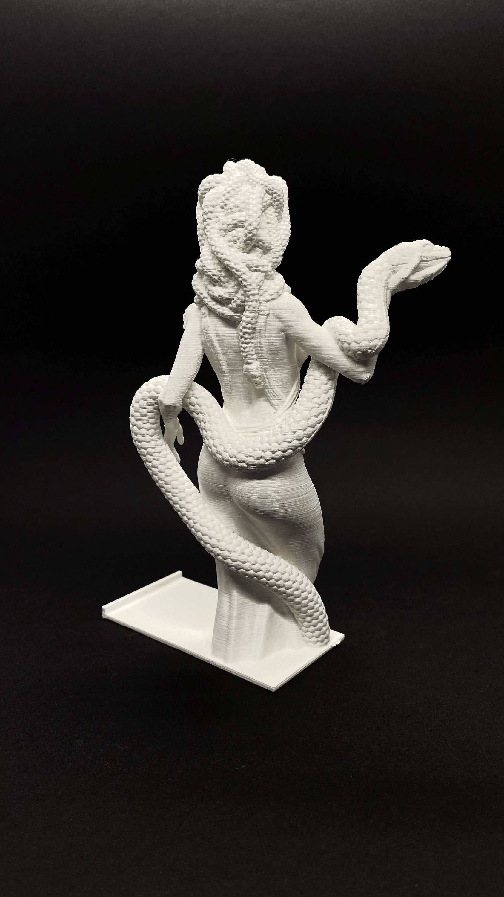 Medusa Figure Statue Bookend / 3D Printed - Etsy Australia