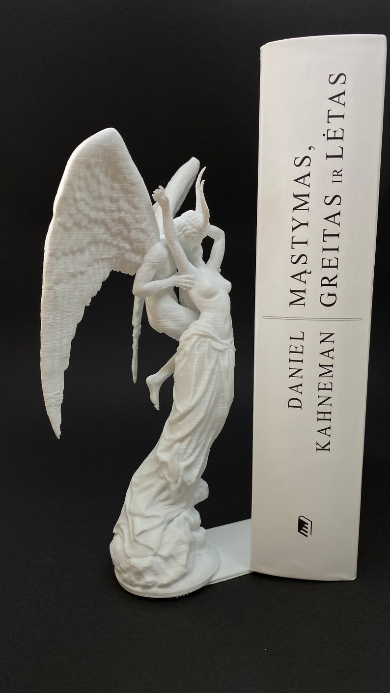 Angel and Devil Kiss Bookend / 3D Printed - Etsy