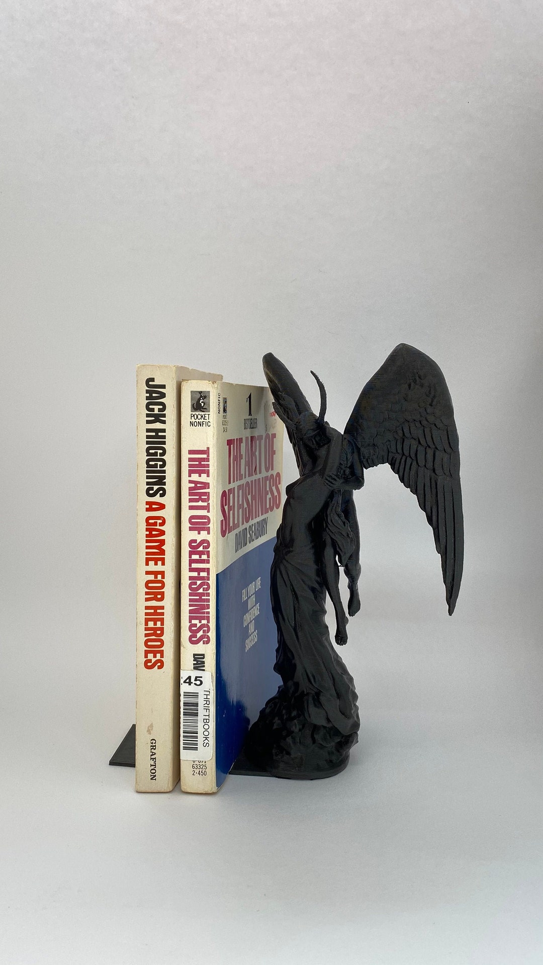 Angel and Devil Kiss Bookend / 3D Printed - Etsy