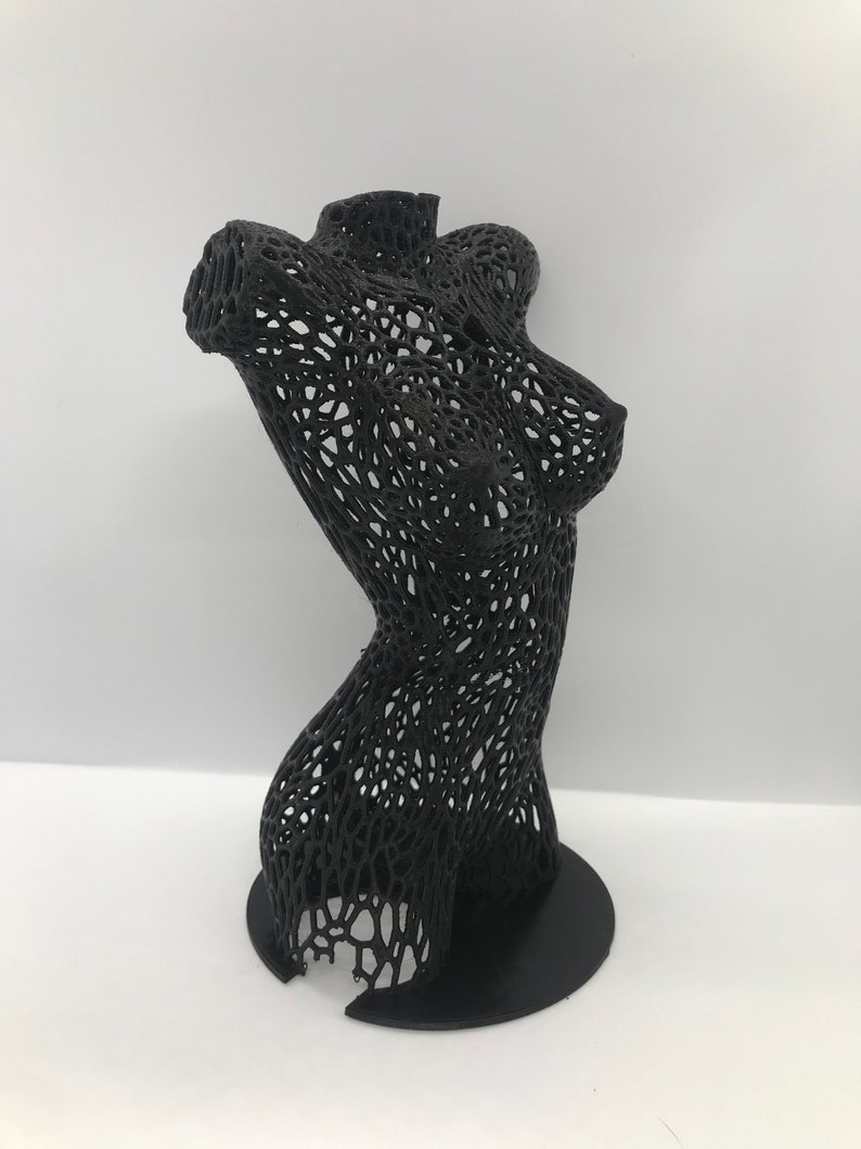 Female Torso / Nude Art / 3D Printed Sculpture - Etsy