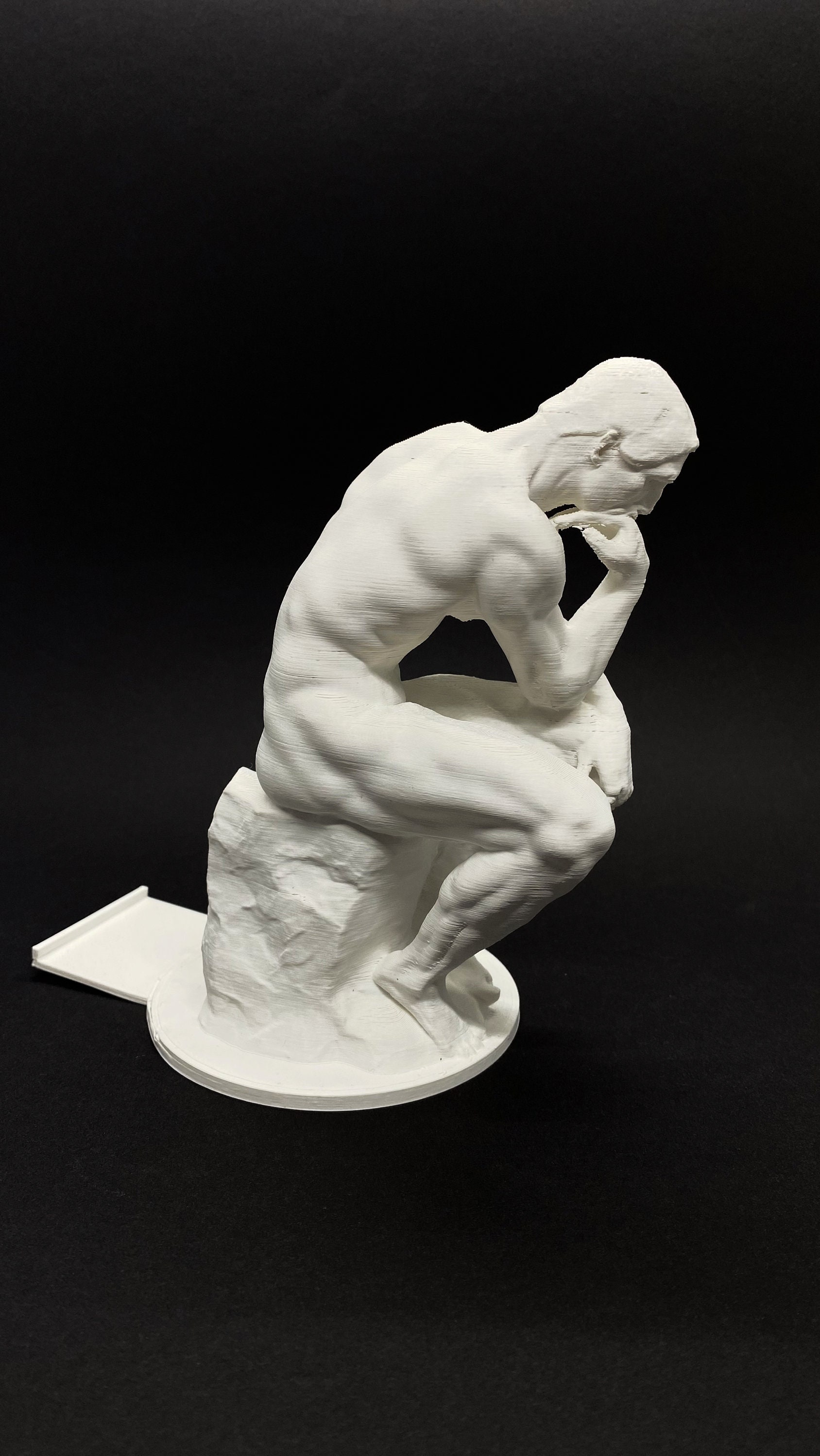 The Thinker Statue Bookend / 3D Printed - Etsy