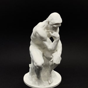 The Thinker Statue Bookend / 3D Printed - Etsy