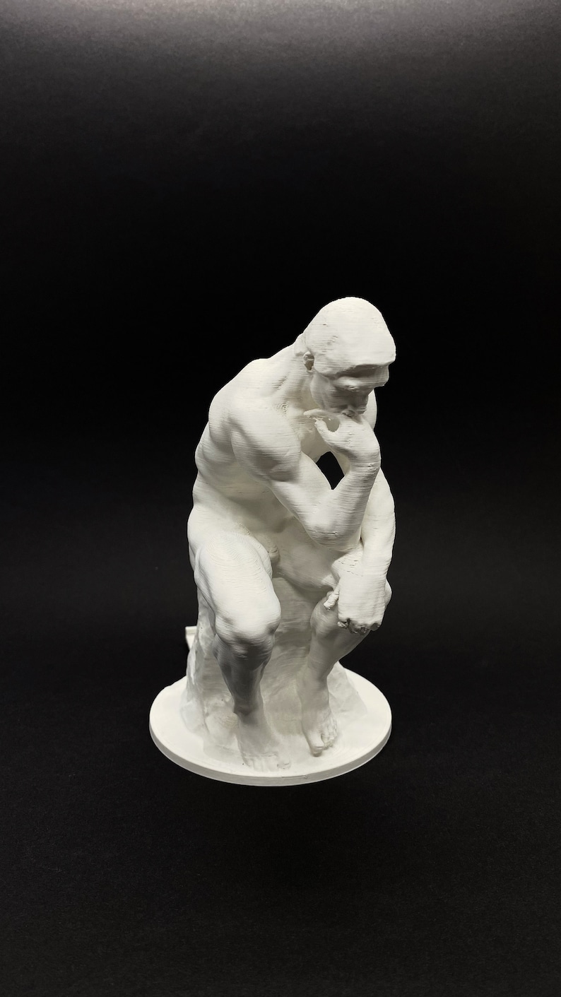 The Thinker Statue Bookend / 3D Printed - Etsy