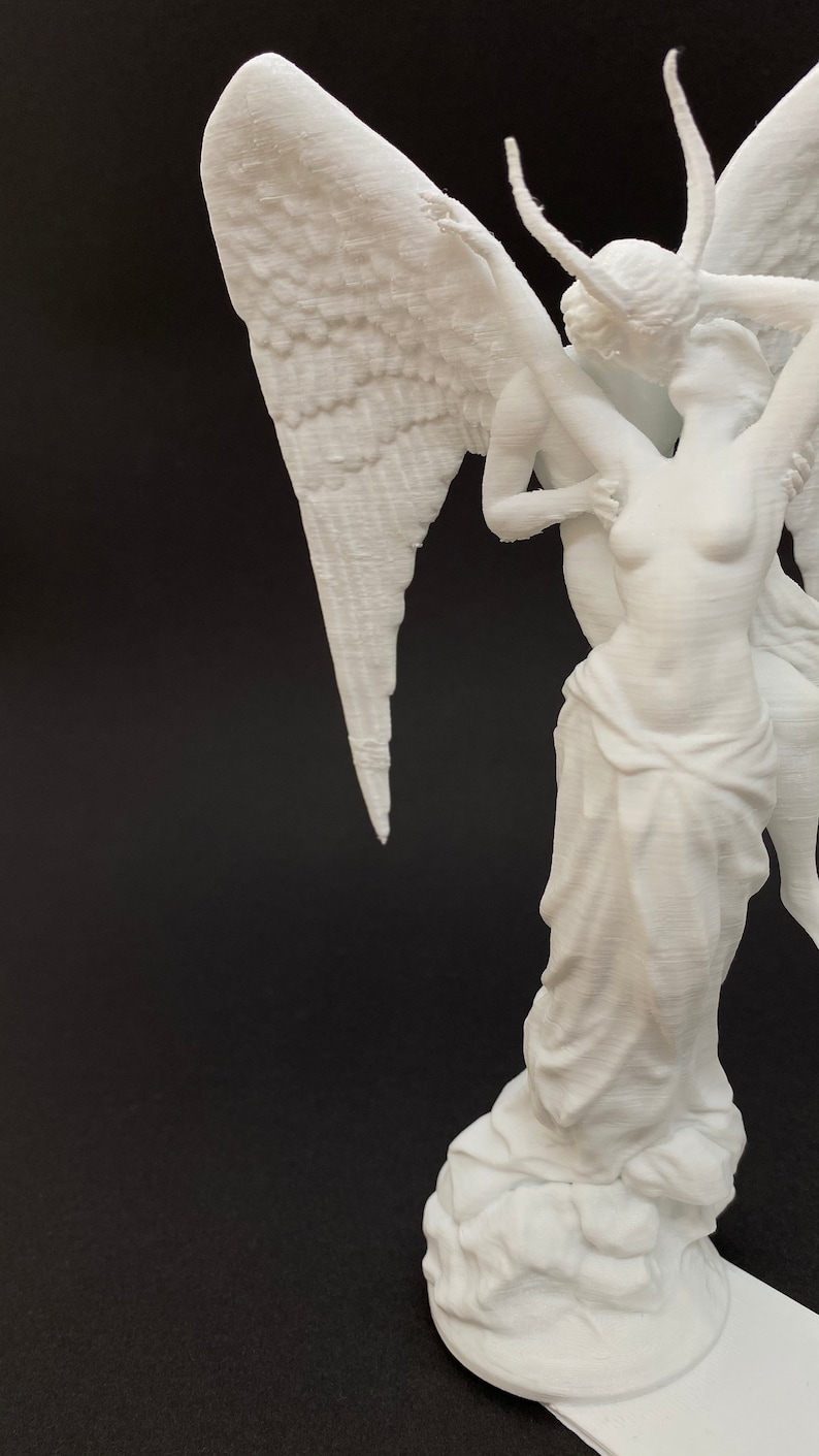 Angel and Devil Kiss Bookend / 3D Printed | Etsy