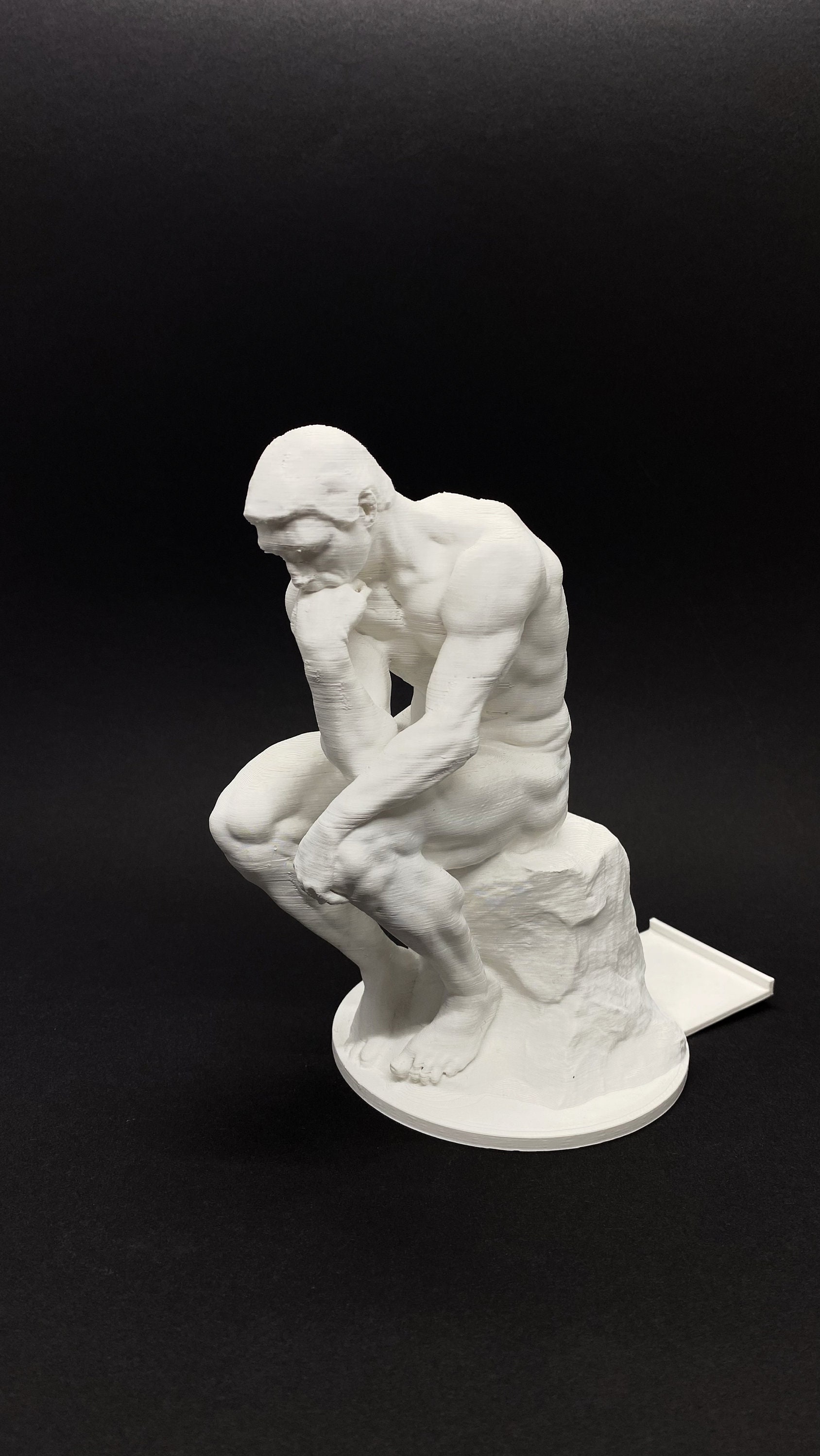 The Thinker Statue Bookend / 3D Printed - Etsy