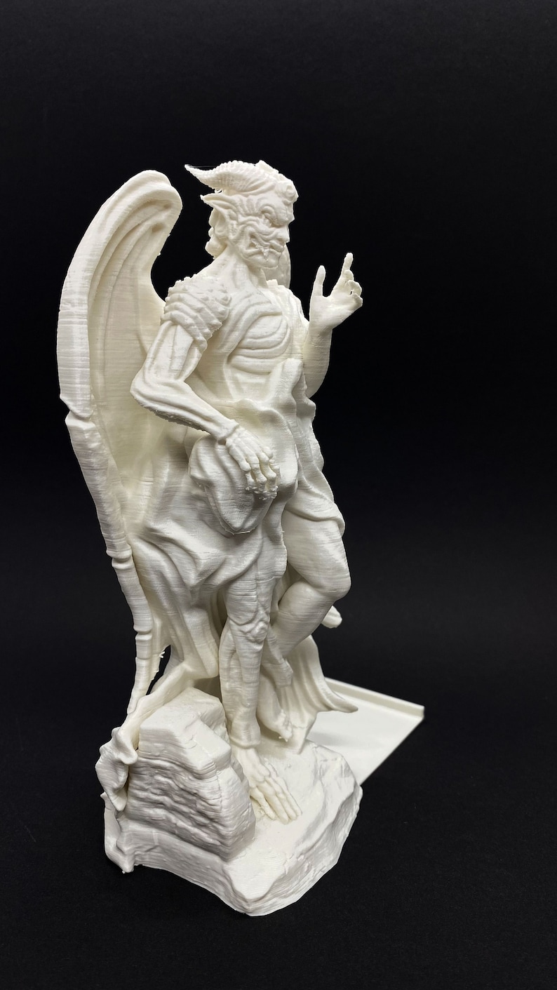 Angel and Devil Bookend / 3D Printed - Etsy