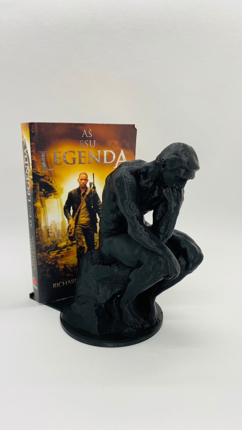 The Thinker Statue Bookend / 3D Printed - Etsy