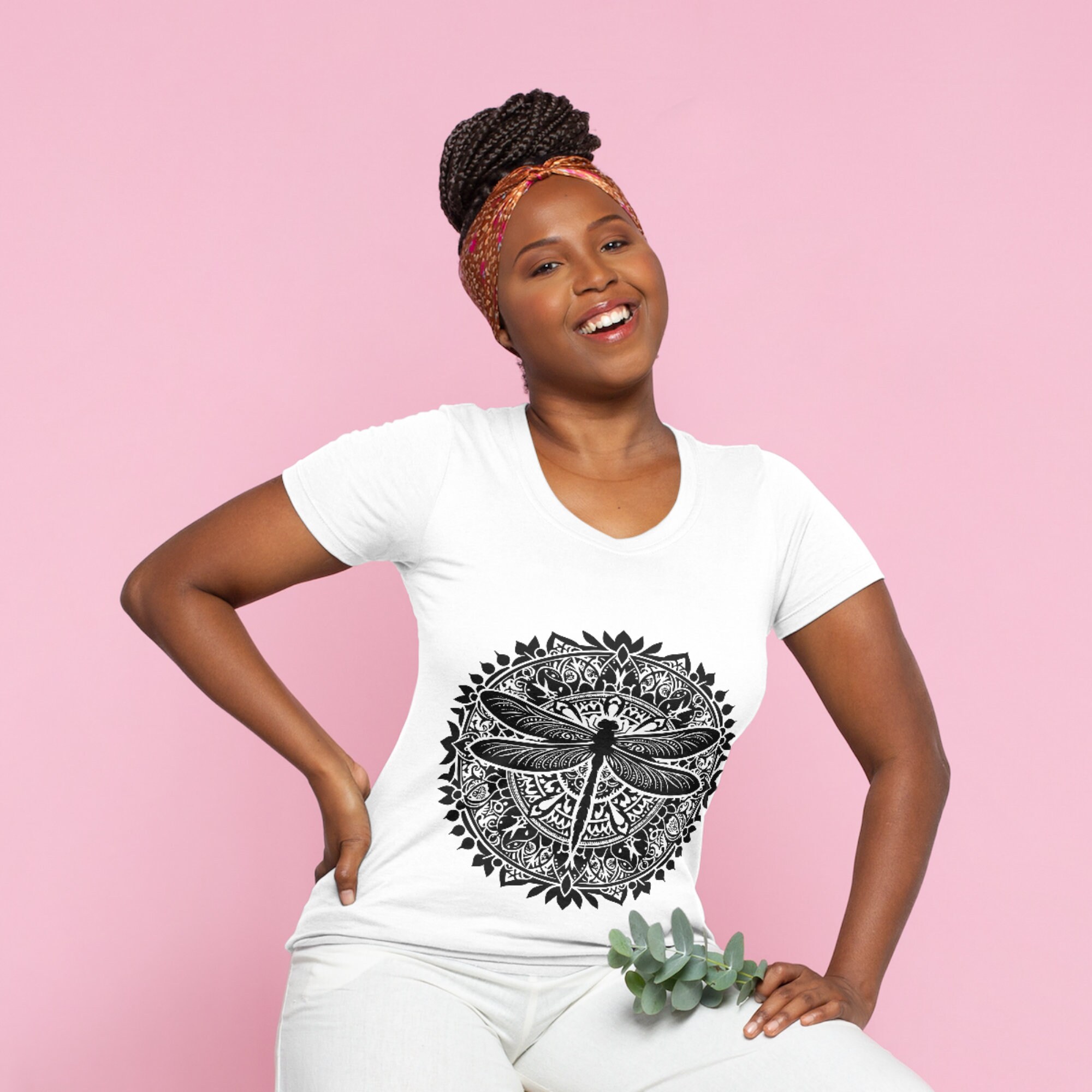 Intricate Circular Dragonfly Mandala Svg Png Dxf Pdf Jpg Insect SVG ...