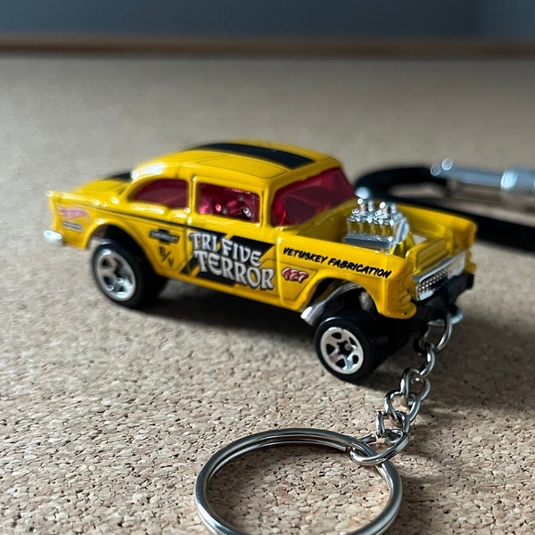 1955 Chevy Keychain - Etsy