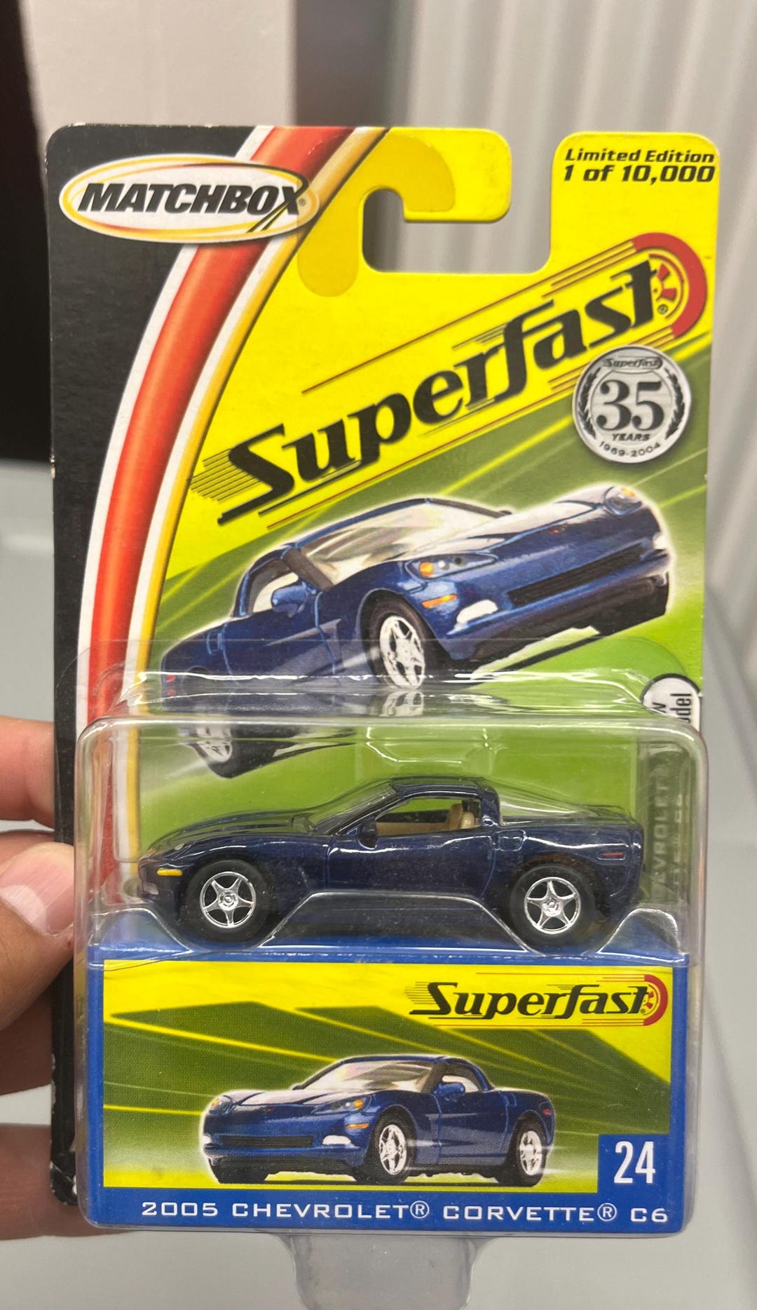 Matchbox Superfast 2005 Corvette C6 Blue in Color Limited Edition - Etsy
