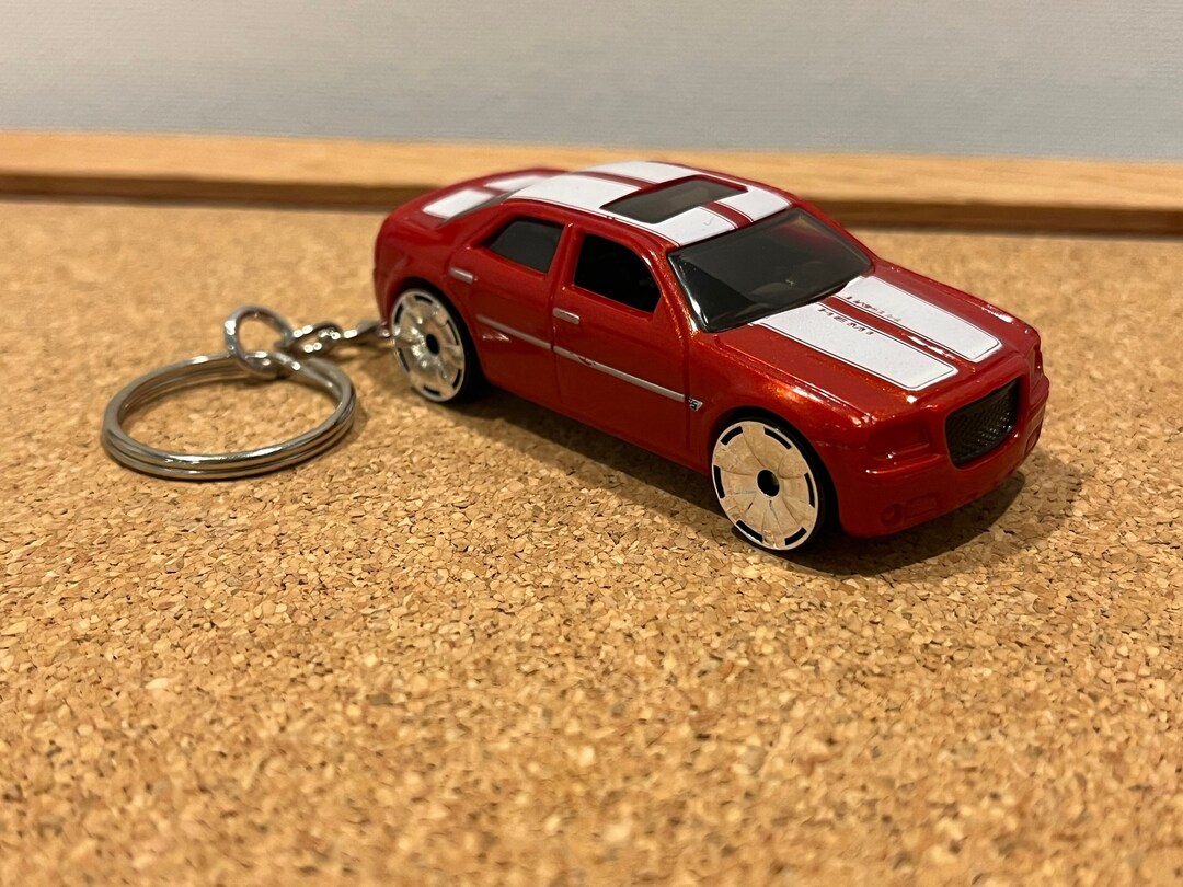 Charger 300c Hemi Red Keychain Hot Wheels - Etsy