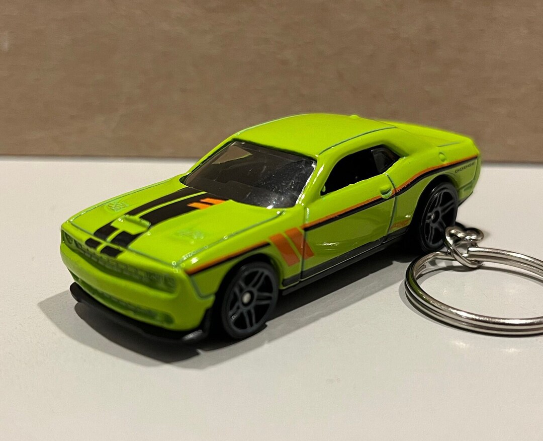 2015 Dodge Challenger SRT Keychain Car Hot Wheels - Etsy