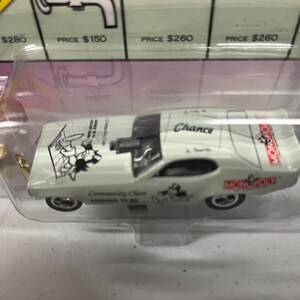 1971 Satellite Funny Car With Game Token Monopoly Johnny Lightning 1/64 ...