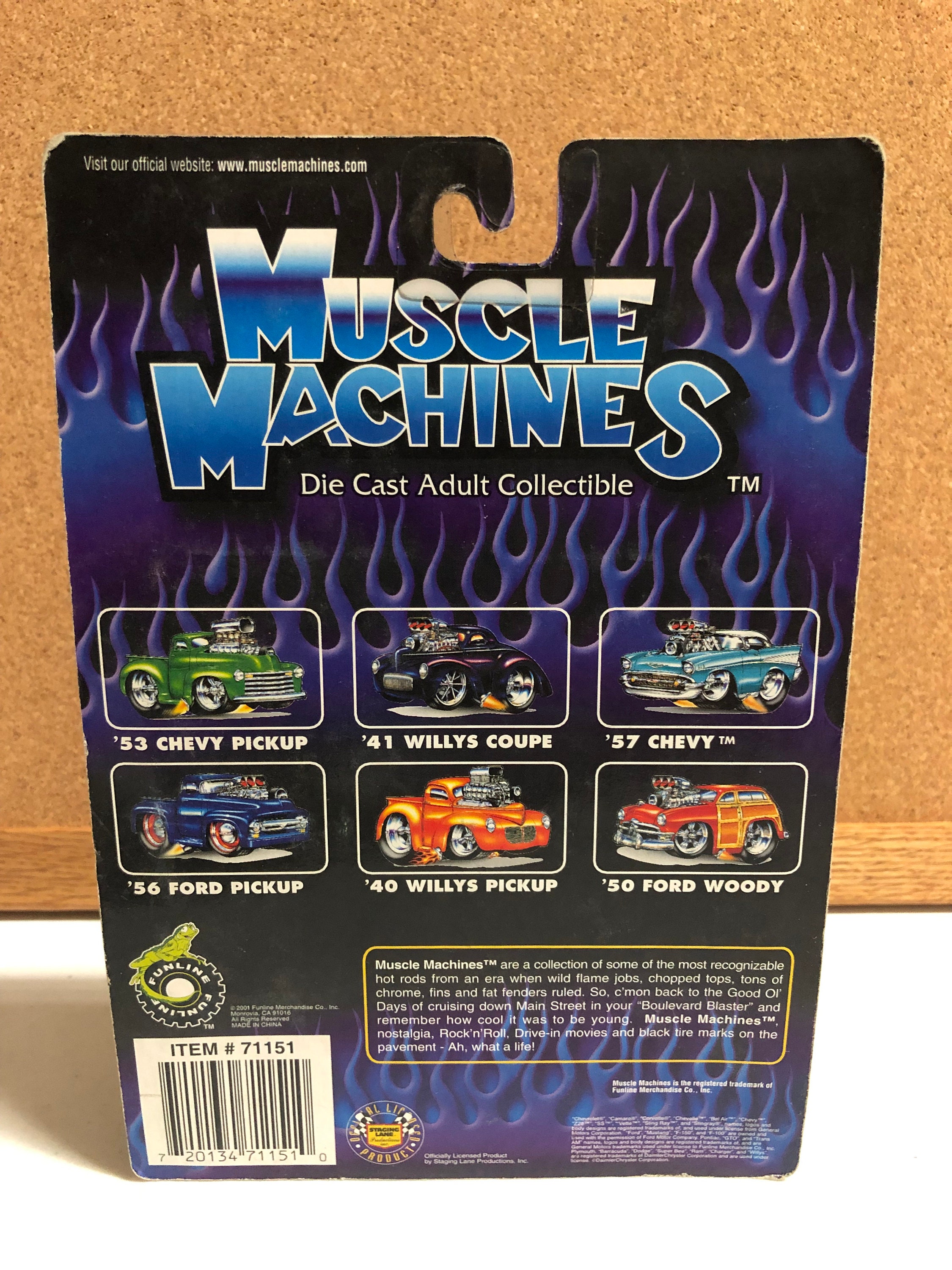 1969 Chevy Camaro 02-16 Muscle Machines Diecast 1/64 | Etsy