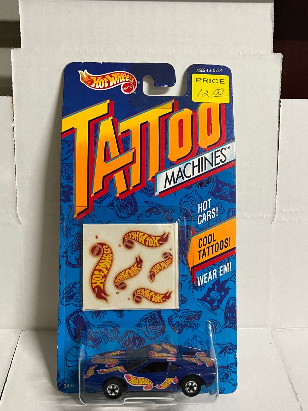 Ferrari Tattoo Machines Hot Wheels - Etsy