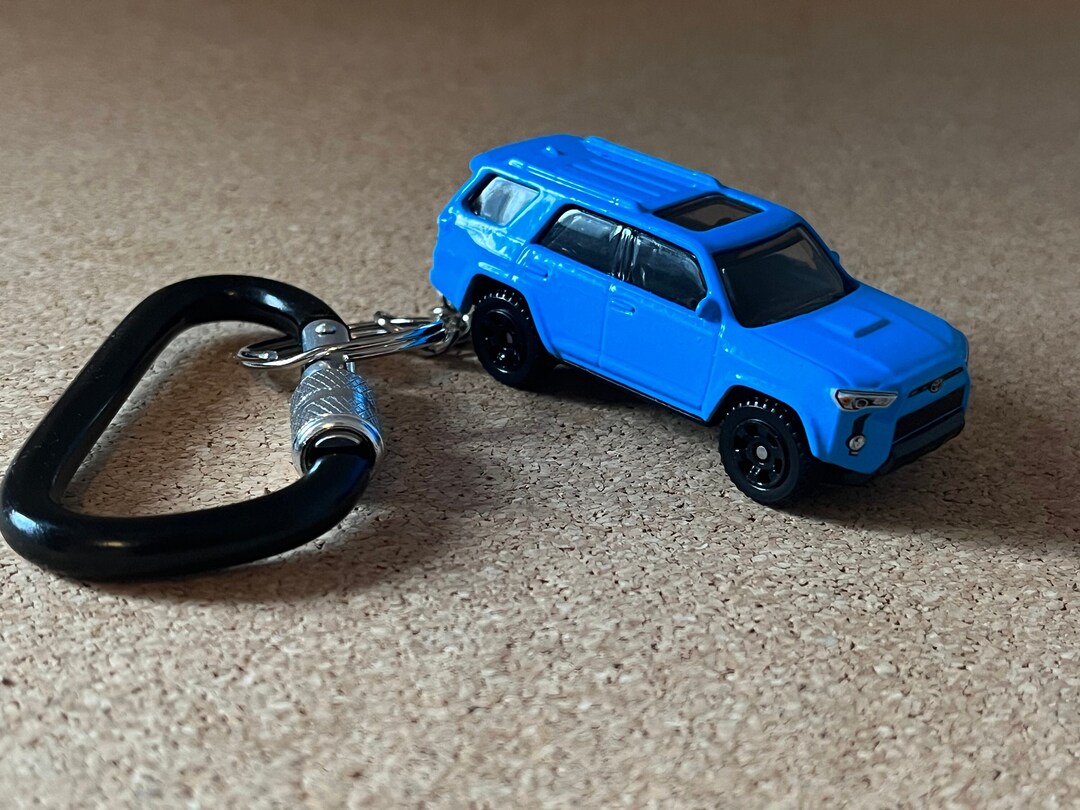 2018 Toyota 4RUNNER Blue Custom Made Keychain Matchbox - Etsy