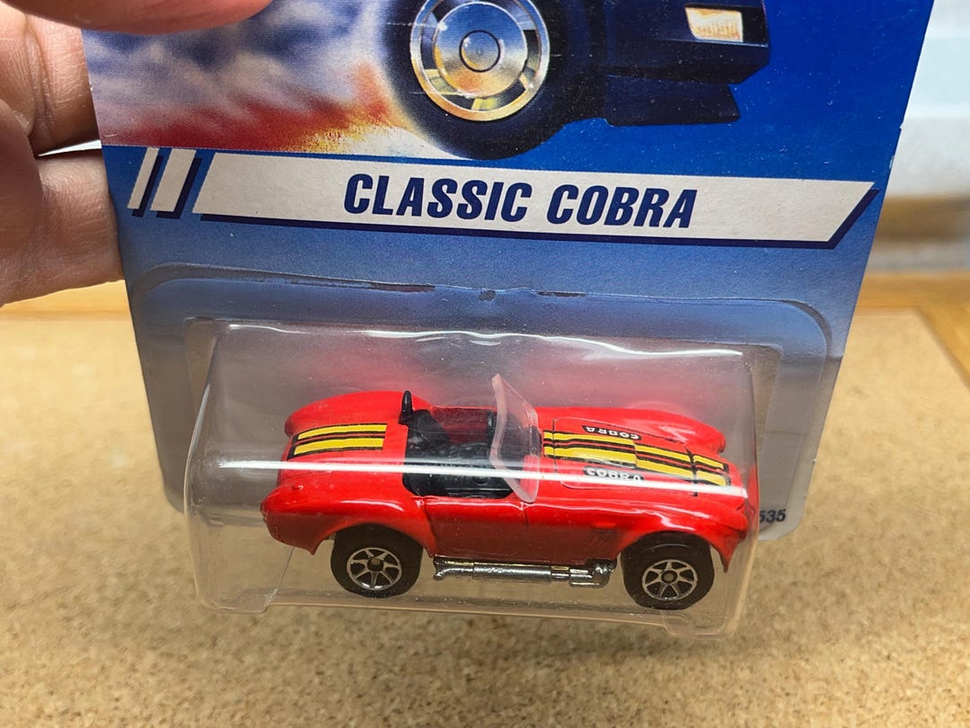 Hot Wheels Classic Cobra Red - Etsy
