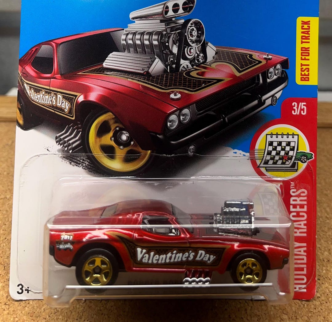 Rodger Dodger Valentine's Day Hot Wheels - Etsy