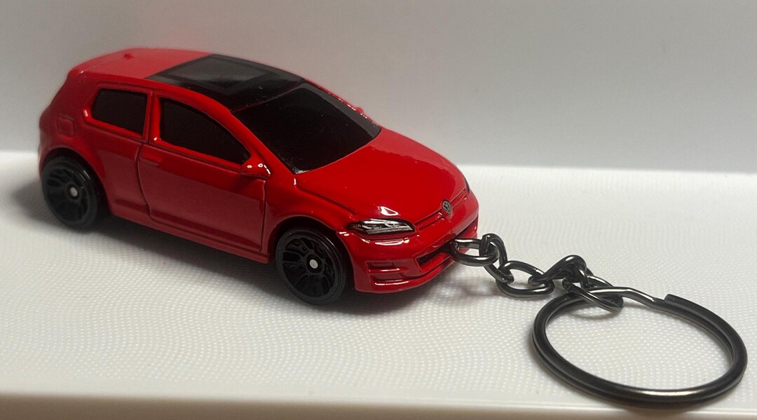 Golf GTI Keychain MK7 Red in Color - Etsy