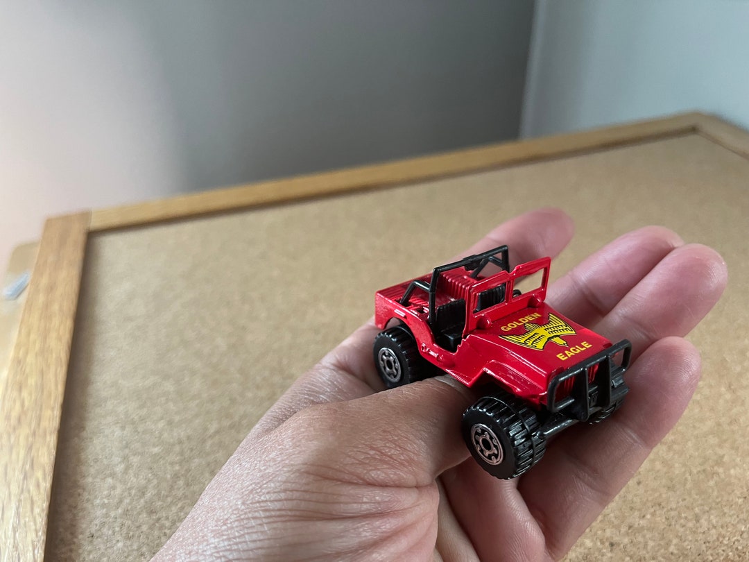 Matchbox Jeep 4X4 Golden Eagle Red - Etsy