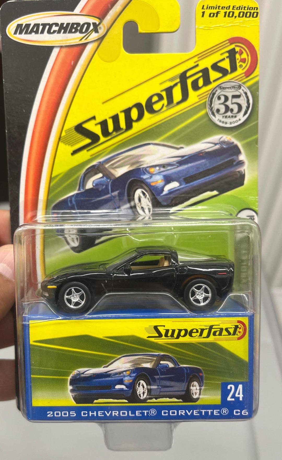 Matchbox Superfast 2005 Corvette C6 Black in Color Limited Edition - Etsy