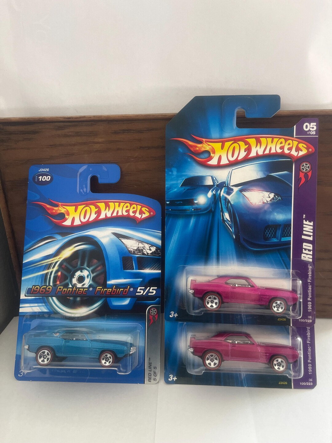 1969 Pontiac Firebird Redline Hot Wheels Your Choice of Colors - Etsy