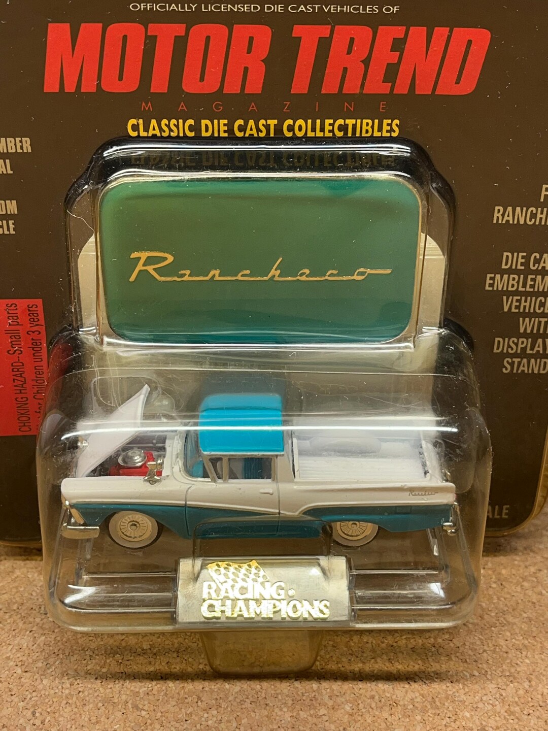 1957 Ford Ranchero Racing Champions Mint Motor Trend 1/55 Scale - Etsy