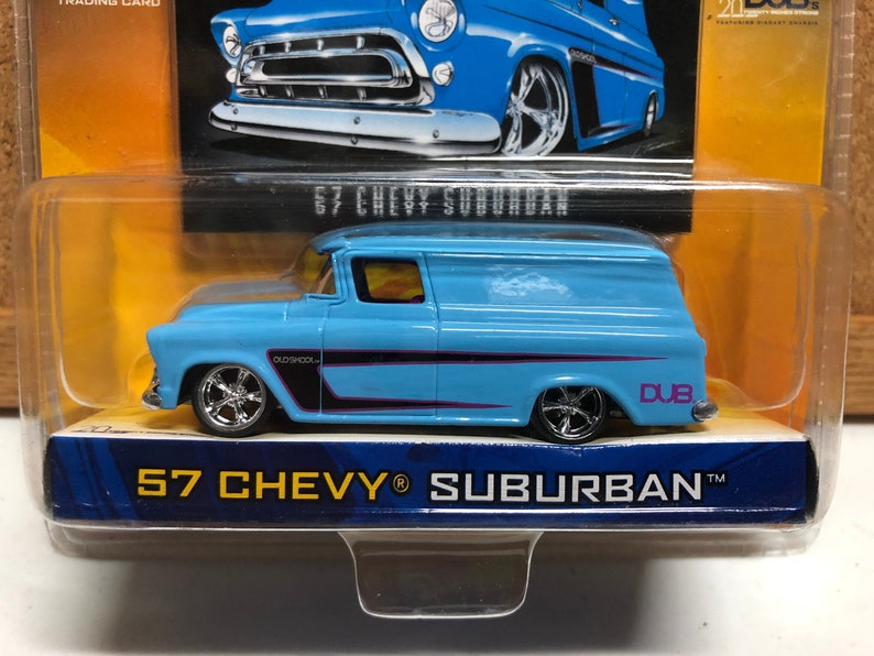 1957 Chevy Suburban Jada Toys Diecast 1/64 - Etsy